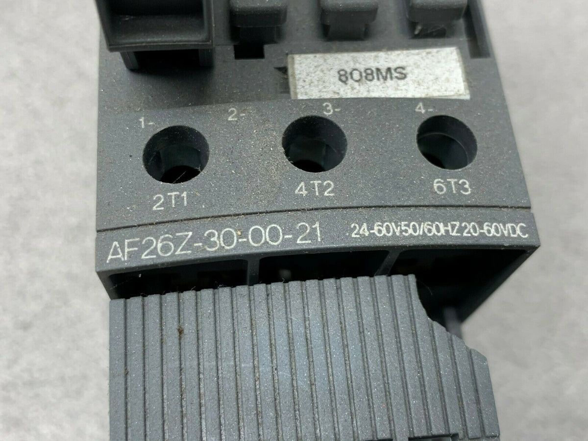 USED ABB CONTACTOR AF26Z-30-00-21 WITH TF42-24 OVERLOAD RELAY – Boyd Industrial Supply