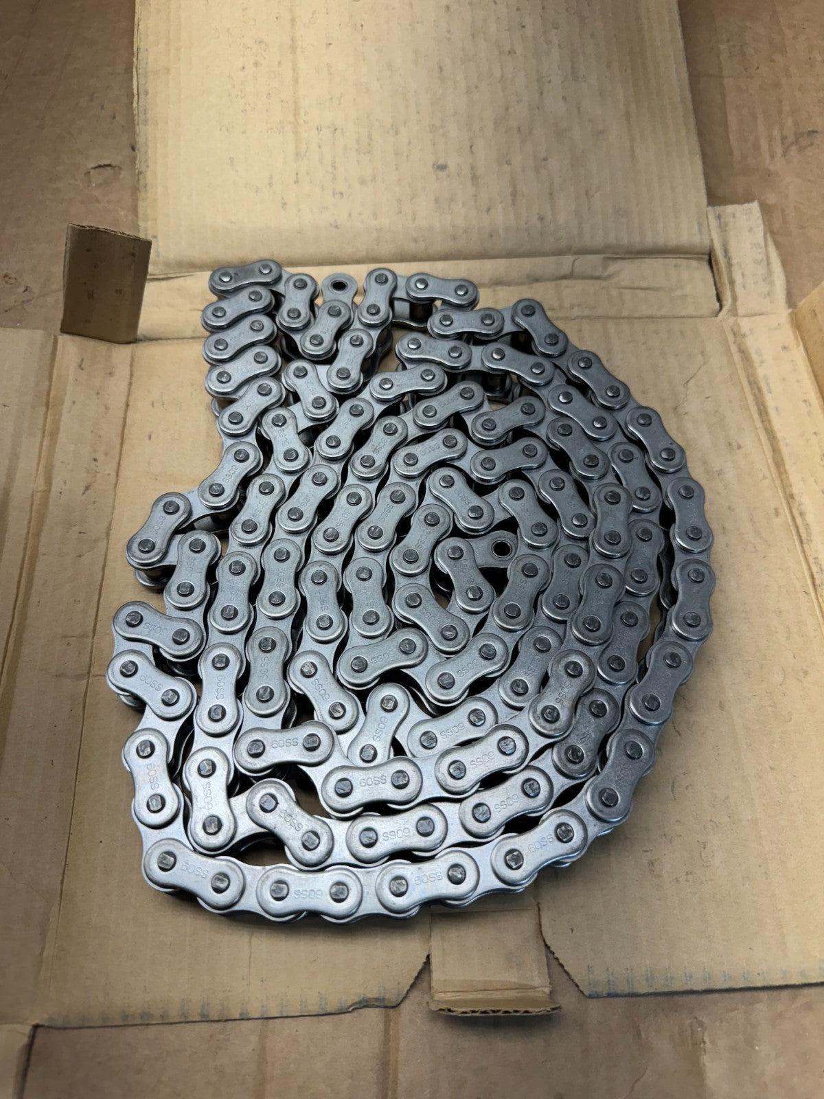 NEW MORSE 60SS R STAINLESS STEEL ROLLER CHAIN 60-1 RIVETED 341775