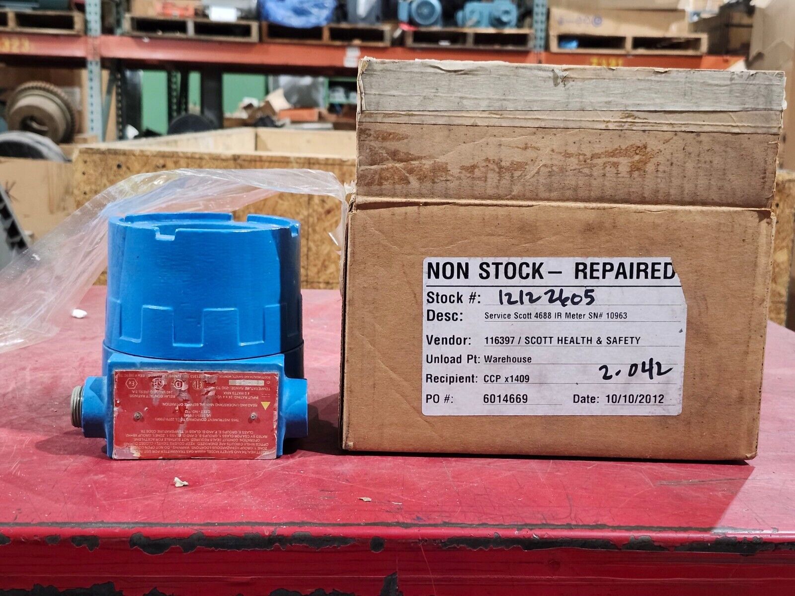 NEW IN PACKAGING SCOTT INSTRUMENTS GAS TRANSMITTER 4600-IR