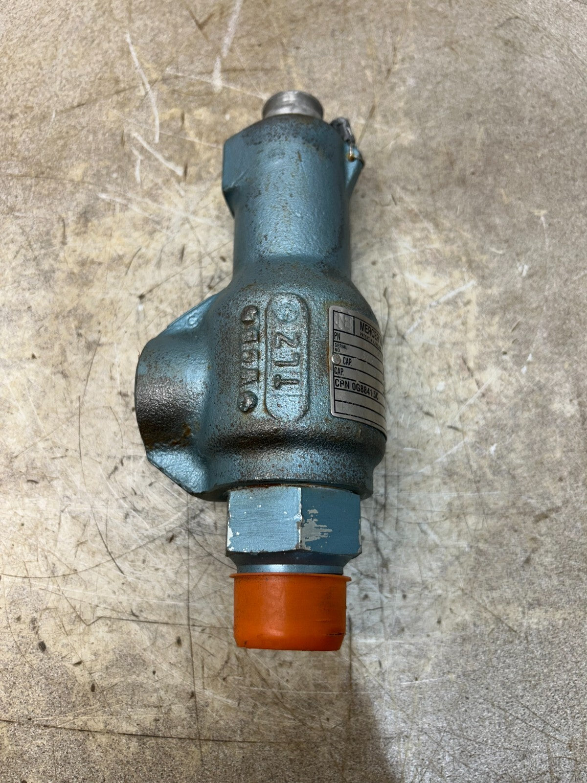 NEW NO BOX MERCER Pressure Relief Valve 91-17D51T11E1