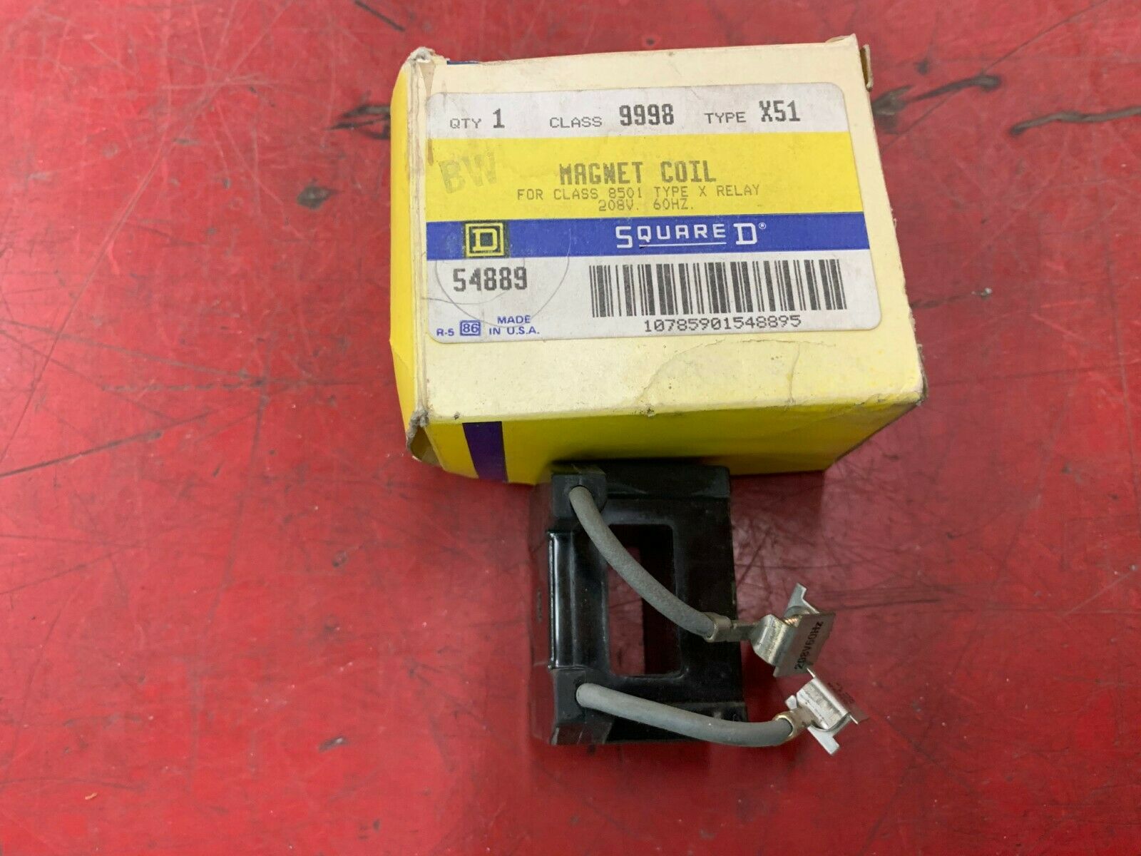 NEW IN BOX SQUARE D MAGNET COIL 9998 X51