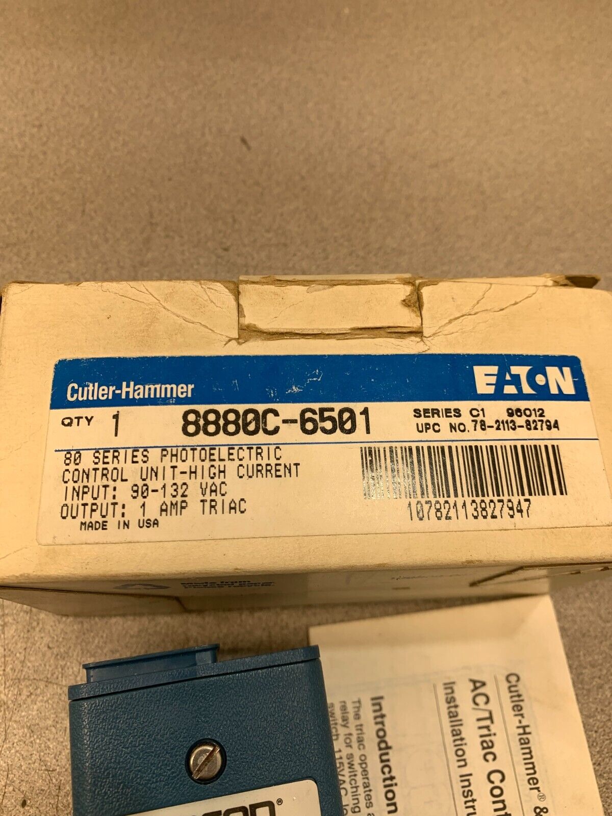 NEW IN BOX EATON OPCON CONTROL UNIT 8880C-6501 SERIES C1 NEW IN BOX EATON OPCON CONTROL UNIT 8880C-6501 SERIES C1