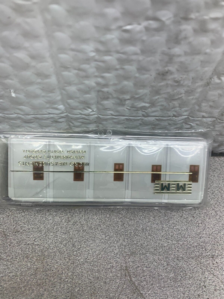 NEW PACK OF 5 MICRO-MEASUREMENTS PRECISION STRAIN GAGES CEA-13-187UW-3 ...